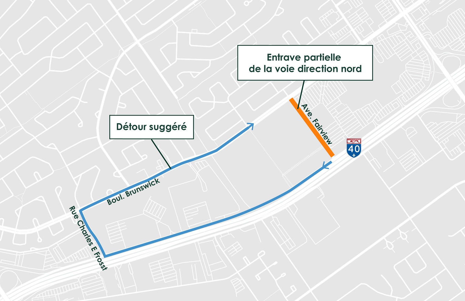 Raccordement des infrastructures du REM au système d’évacuation des ...