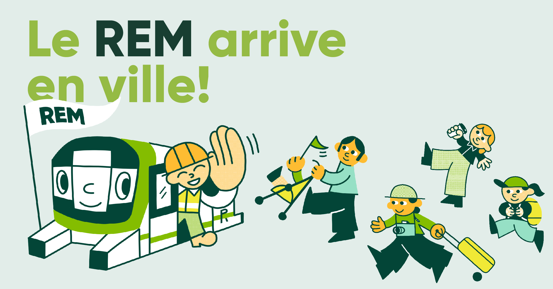 Le REM arrive en ville - DIX30 | REM