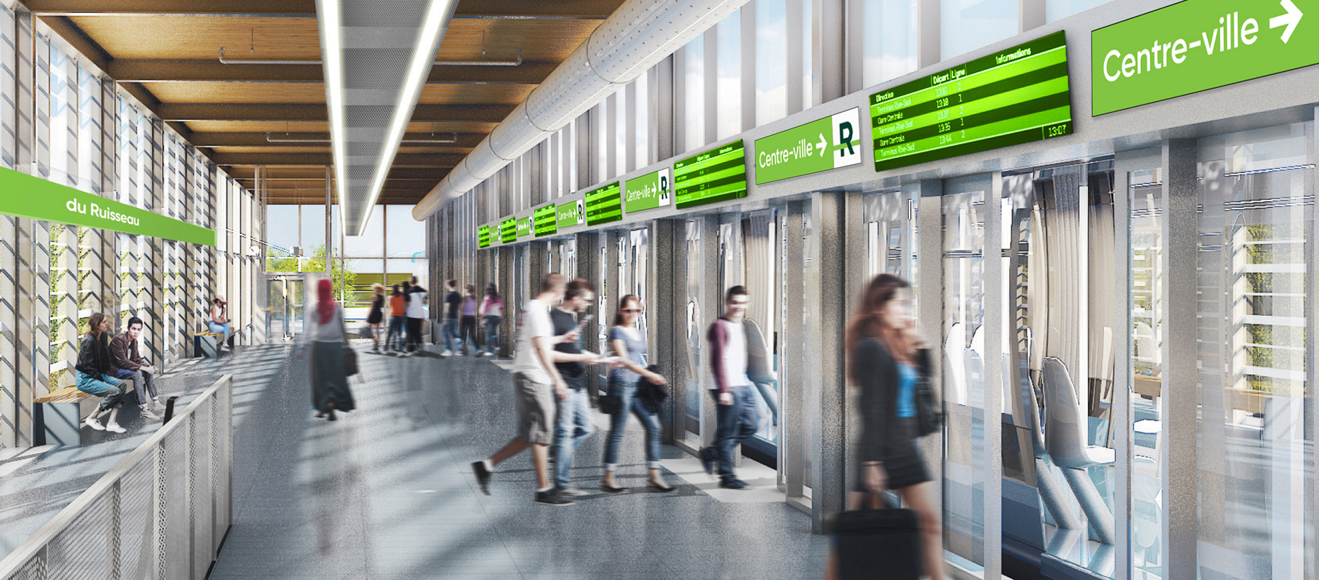 Le REM, capacité et places assises : démêlons les chiffres | REM